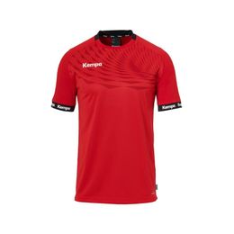 Kempa Trainings-T-Shirt WAVE 26 in rot/chilirot | Gr.: 152
