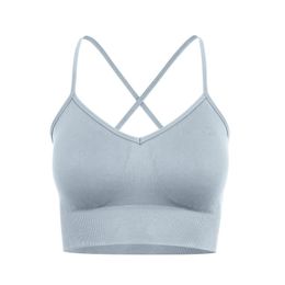 Stark Soul&reg; Stark Soul Seamless Bra OPAQUE - Sport BH in hellblau | Gr.: L