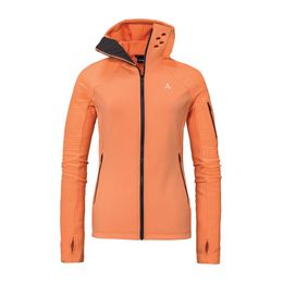 Schöffel Schöffel Fleecejacke "Fleece Hoody Rotbach L" in melon | Gr.: 44