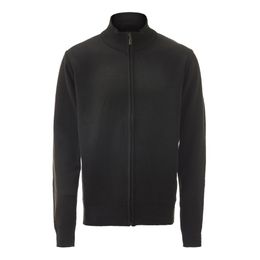 mozzaar Herren Cardigan in Schwarz | Gr.: L/XL