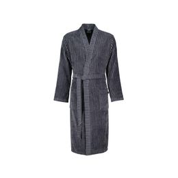 Caw&ouml; Caw&ouml; Badem&auml;ntel Herren Kimono Streifen 4854 anthrazit - 97 in anthrazit - 97 | Gr.: XL