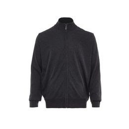 RAIDO Herren Cardigan in Dunkelgrau Melange | Gr.: L/XL