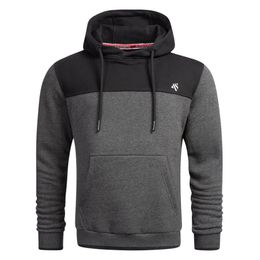 Kapuzenpullover Alessandro Salvarini Herren Hoodie AS312 in Dunkelgrau | Gr.: M
