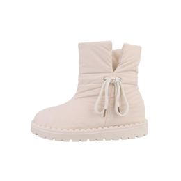 Ital-Design Stiefelette in Beige | Gr.: 37