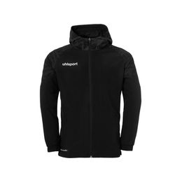Uhlsport Kapuzenjacke GOAL 25 EVO WOVEN HOOD JACKET in schwarz/anthra | Gr.: M
