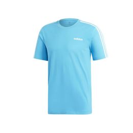 Adidas T Shirt Rundhals in Blau | Gr.: S