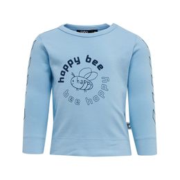Hummel Druckknopf T-Shirt Hmlrowen Jungen in AIRY BLUE | Gr.: 74