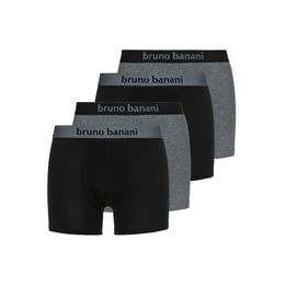 Bruno Banani Retro Short / Pant Flowing in Schwarz / Grau Melange | Gr.: M