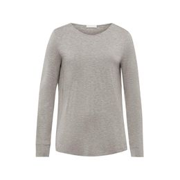 Hanro Longsleeve Natural Elegance in Grey Melange | Gr.: M