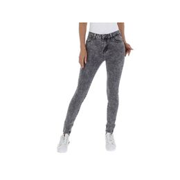 Ital-Design Jeans in Grau | Gr.: 25