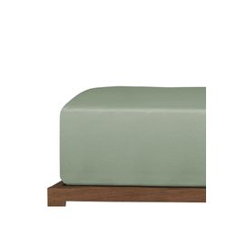 uncover by Schiesser Jersey-Spannbettlaken "New Jersey" in Hellgr&uuml;n | Gr.: 150x200 cm