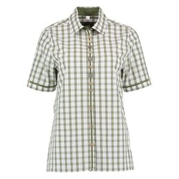 OS-Trachten Trachtenbluse Qaliru in khaki/schlamm | Gr.: 44