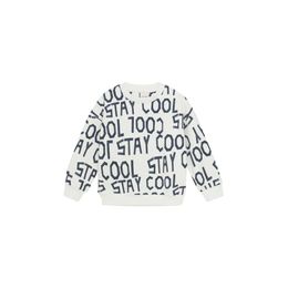Minymo Sweater MISweatshirt LS AOP in Wei&szlig; | Gr.: 116