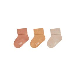 Sterntaler Baby Socken 3er-Pack uni in beige | Gr.: 16