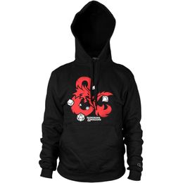 Dungeons and Dragons Hoodie "D&D Dices Hoodie" in Schwarz | Gr.: M