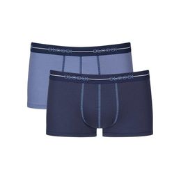 Sloggi Boxershort 2er Pack in Dunkelblau/Blau | Gr.: M