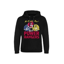 Power Rangers Hoodie "It ́s morph time" in Schwarz | Gr.: L