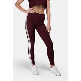 Lonsdale Leggings "Garrabost" in Rot | Gr.: M