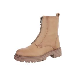 Ital-Design High Heel in Hellbraun | Gr.: 36