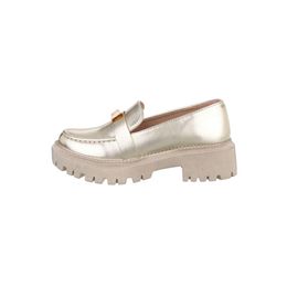 Ital-Design Halbschuh in Gold | Gr.: 38