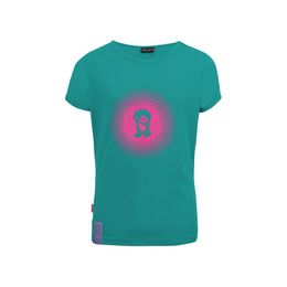 Trollkids Funktionsshirt Logo in smaragd | Gr.: 92