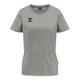Hummel T-Shirt Hmlmove Damen in GREY MELANGE | Gr.: XS
