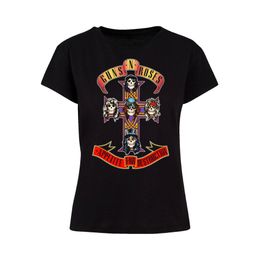 F4NT4STIC Ladies Box Tee Guns 'n' Roses Appetite For Destruction in schwarz | Gr.: XL