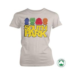 South Park Shirt in Weiß | Gr.: S