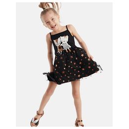 Denokids Kleid Copper Stars in Black | Gr.: 128