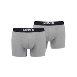 Levi's Levi ́s Boxershort 2er Pack in Grau Melange | Gr.: XL