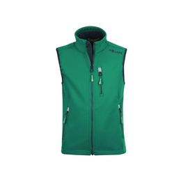 Trollkids Funktionsweste Trollfjord in pepper green | Gr.: 92