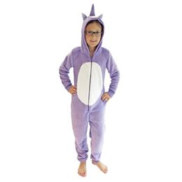 Normann Jumpsuit Overall Onesie Schlafanzug Tier - 50976 in Wei&szlig; | Gr.: 116