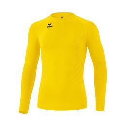 Erima Kinder Athletic Longsleeve Funktionsunterw&auml;sche in gelb | Gr.: XS