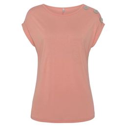 Buffalo Kurzarmshirt in peach | Gr.: 36-38