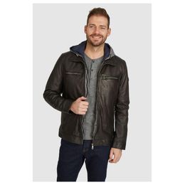 Bugatti Lederjacke BUAURELINO in Schwarz | Gr.: 56