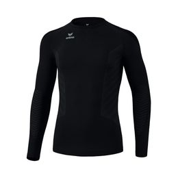 Erima Kinder Athletic Longsleeve Funktionsunterw&auml;sche in schwarz | Gr.: XXS