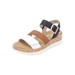 Remonte Sandalen in Schwarz/Wei&szlig; | Gr.: 41