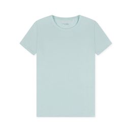 Schiesser T-Shirt Mix & Relax in Mint | Gr.: 48