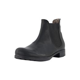 Think! Leder-Stiefeletten in Schwarz | Gr.: 39,5