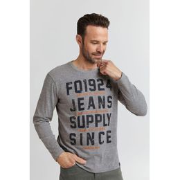 FQ1924 Longsleeve FQNoxan in Grau | Gr.: M