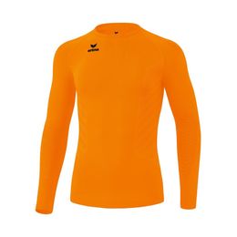 Erima Kinder Athletic Longsleeve Funktionsunterw&auml;sche in new orange | Gr.: 3XS