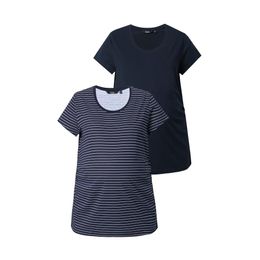 Ulla Popken Shirt in marine | Gr.: 54-56