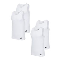 Adidas Tanktop Active Flex Cotton Ergonomic in white | Gr.: XL
