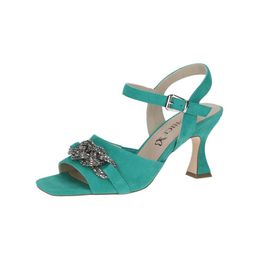 Caprice Sandalette in EMERALD SUEDE | Gr.: 37