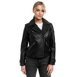 Tazzio Lederjacke "F512" - in Schwarz | Gr.: M