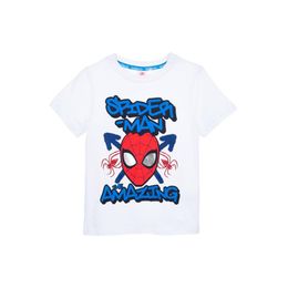 Spiderman T-Shirt Spider-Man in Wei&szlig; | Gr.: 116