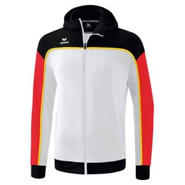 Kinder Change By Erima Trainingsjacke mit Kapuze in wei&szlig;/schwarz/rot | Gr.: 140