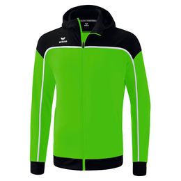 Kinder Change By Erima Trainingsjacke mit Kapuze in green/schwarz/weiss | Gr.: 164