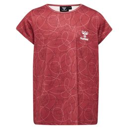 Hummel T-Shirt Hmlnanna M&auml;dchen in EARTH RED | Gr.: 110
