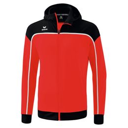 Kinder Change By Erima Trainingsjacke mit Kapuze in rot/schwarz/weiss | Gr.: 140
